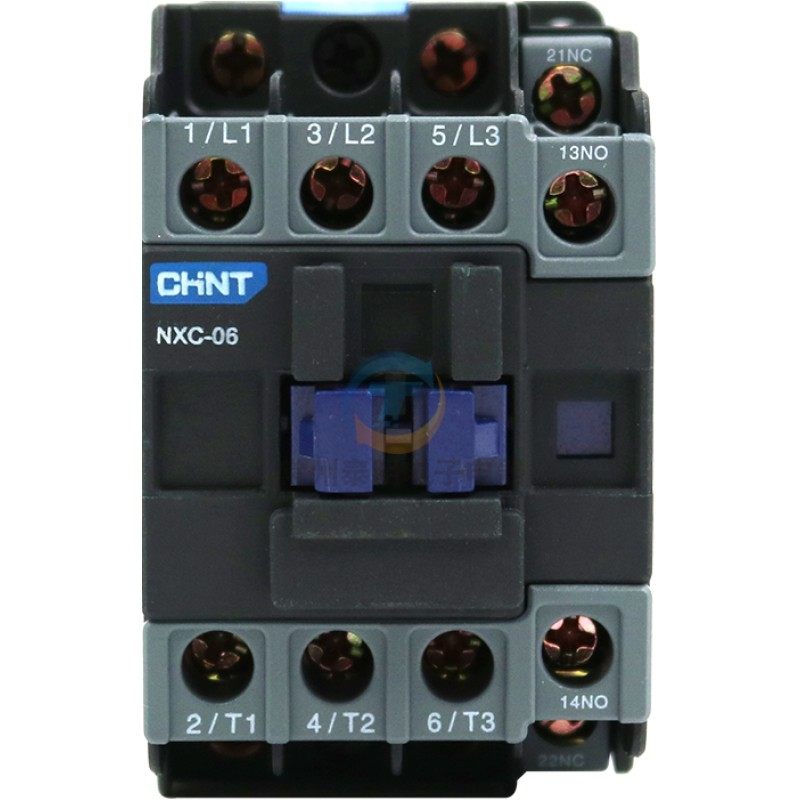 Kontaktor ac tegangan rendah chint nxc-06 | fase tunggal 220v / tiga fase 380v 36v