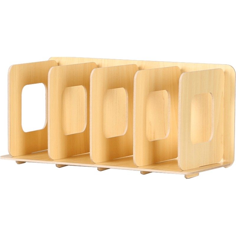Lilong CD Rack Wooden Storage Creative Display Rack DVD Disc Video Rack ...