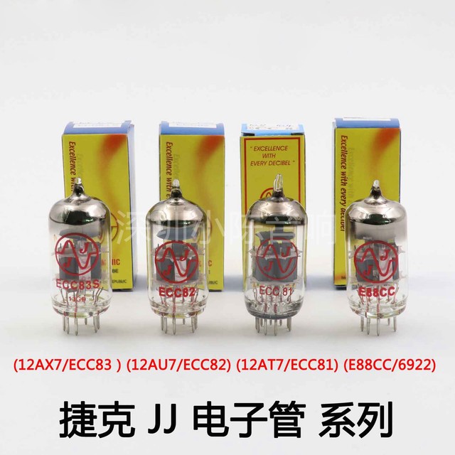 Czech JJ 12AX7/ECC83 12AU7/ECC82 12AT7/ECC81 E88CC/6922 tube
