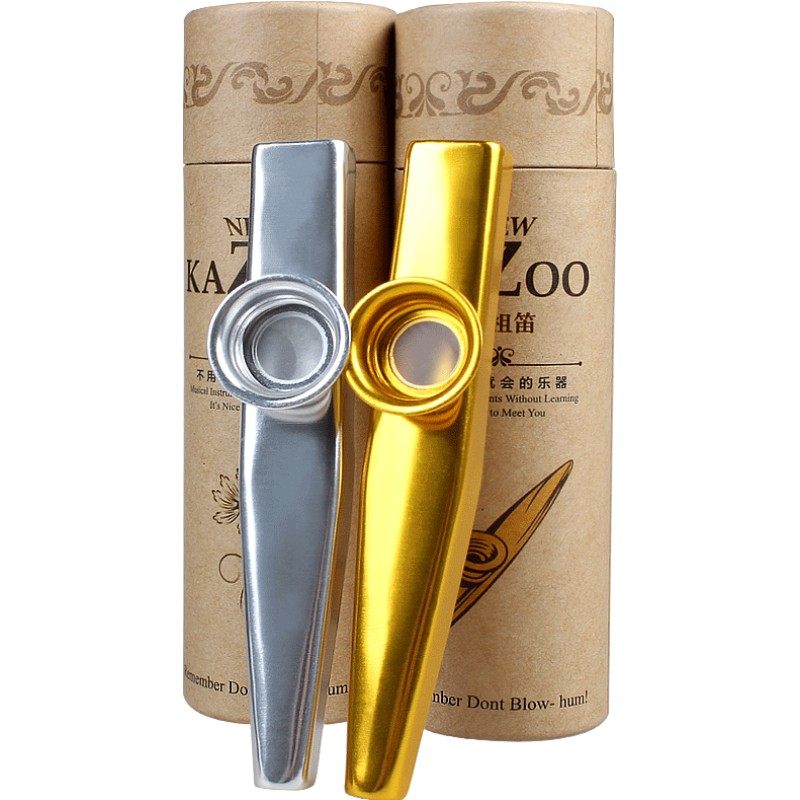 Kazoo Portable Musical Instrument - Metal Ukulele Accompaniment