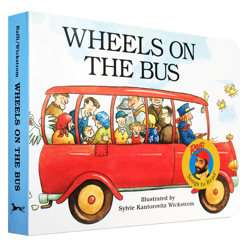 [Audio audio English original imported picture book Wheels on the bus ...