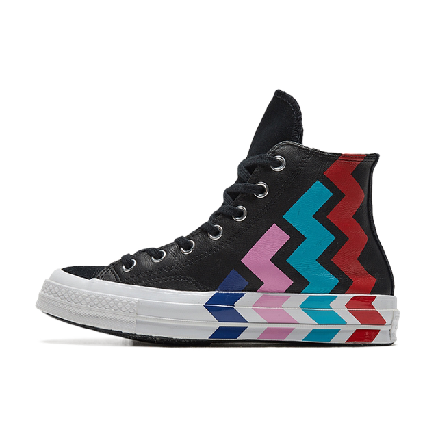 Converse official high -top color ripple women's shoes 2024 spring new ...