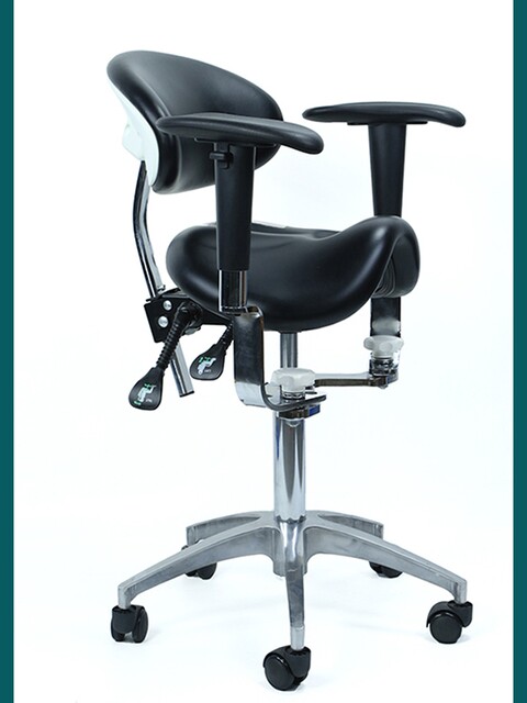 Microscope operating chair saddle chair microscope chair lift armrest ...