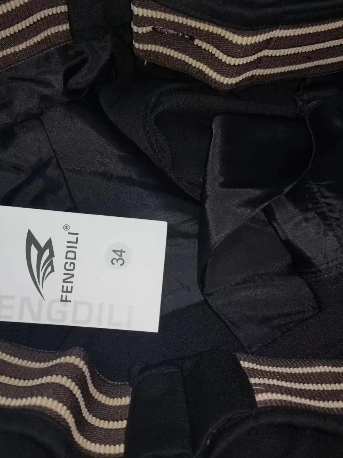 Fengdili 6003 Basketball Referee Pants - High-Waisted, Belt-Free Design