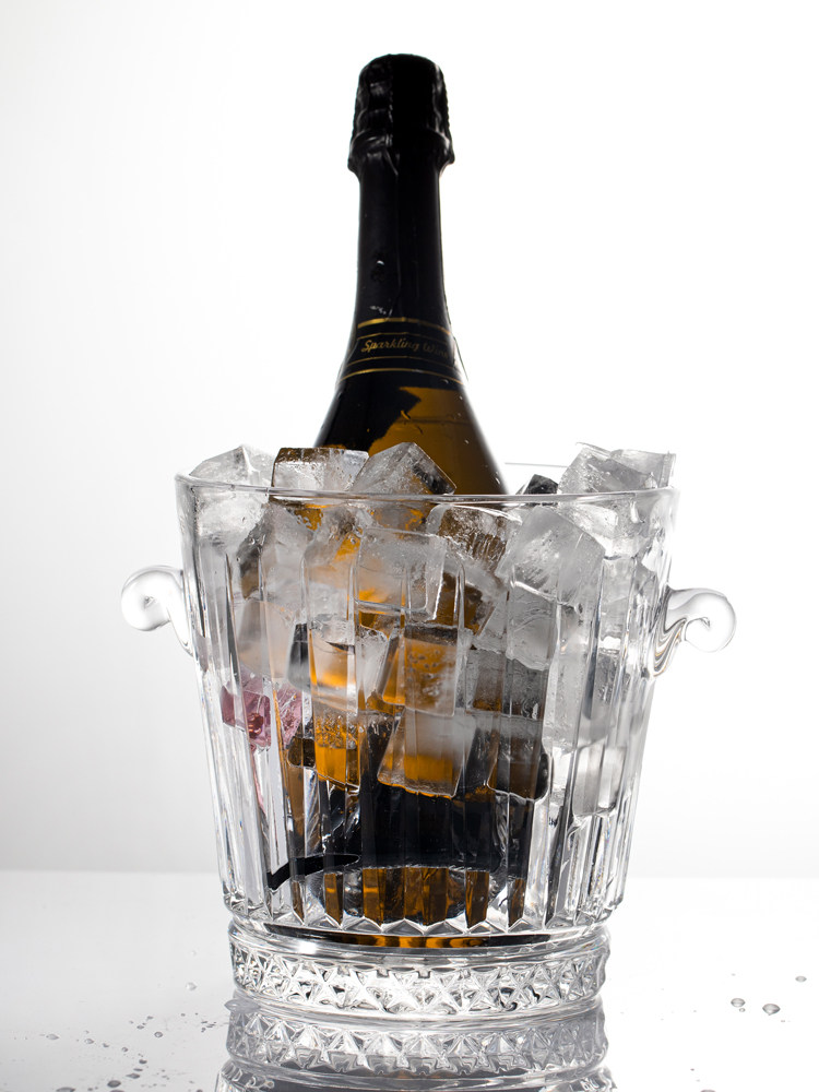 Crystal Ice Bucket - Baer Handmade Quality