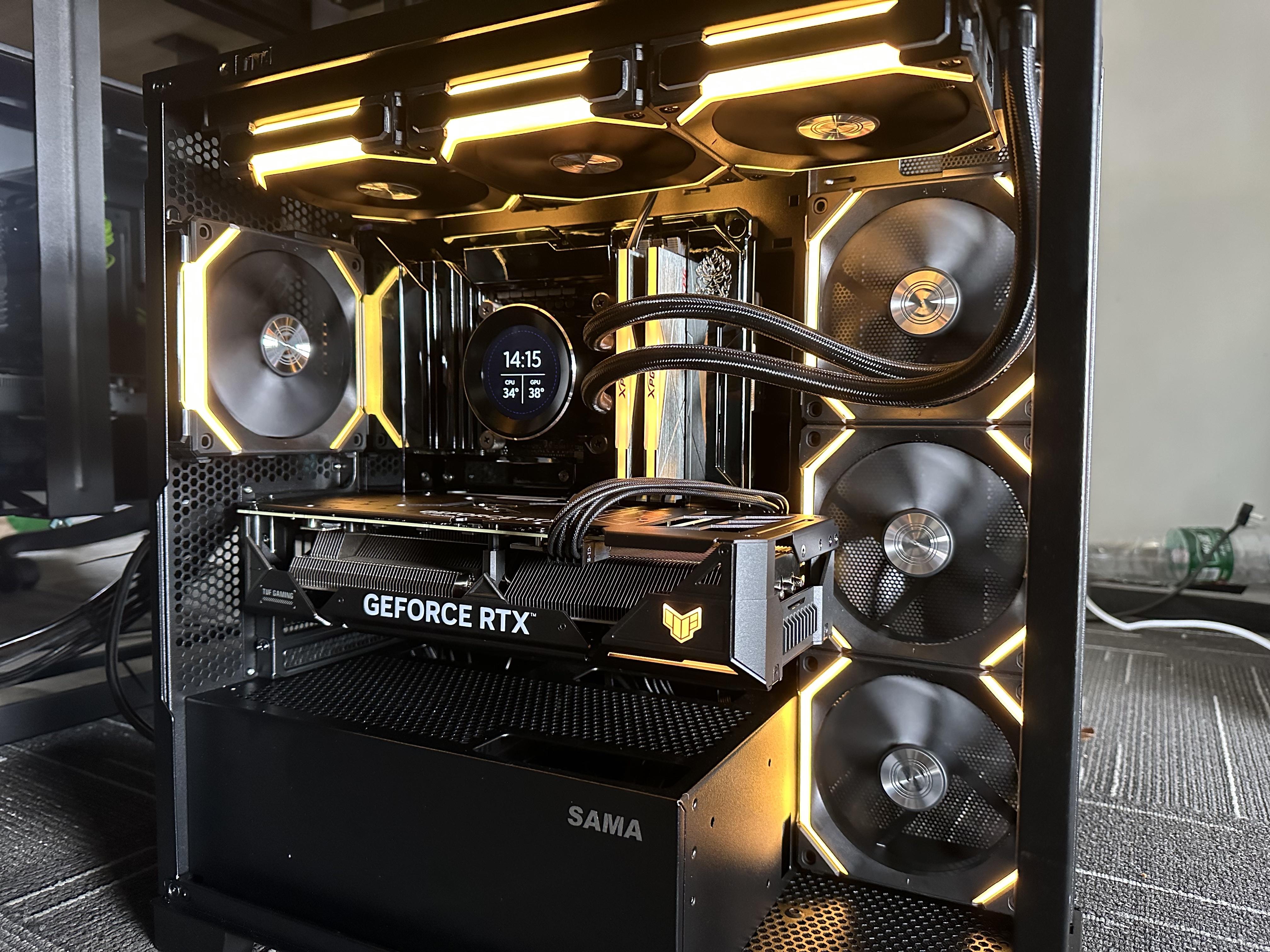 先马XW360自定义冷头IPS屏幕温度显示360一体式台式水冷CPU散热器-Taobao