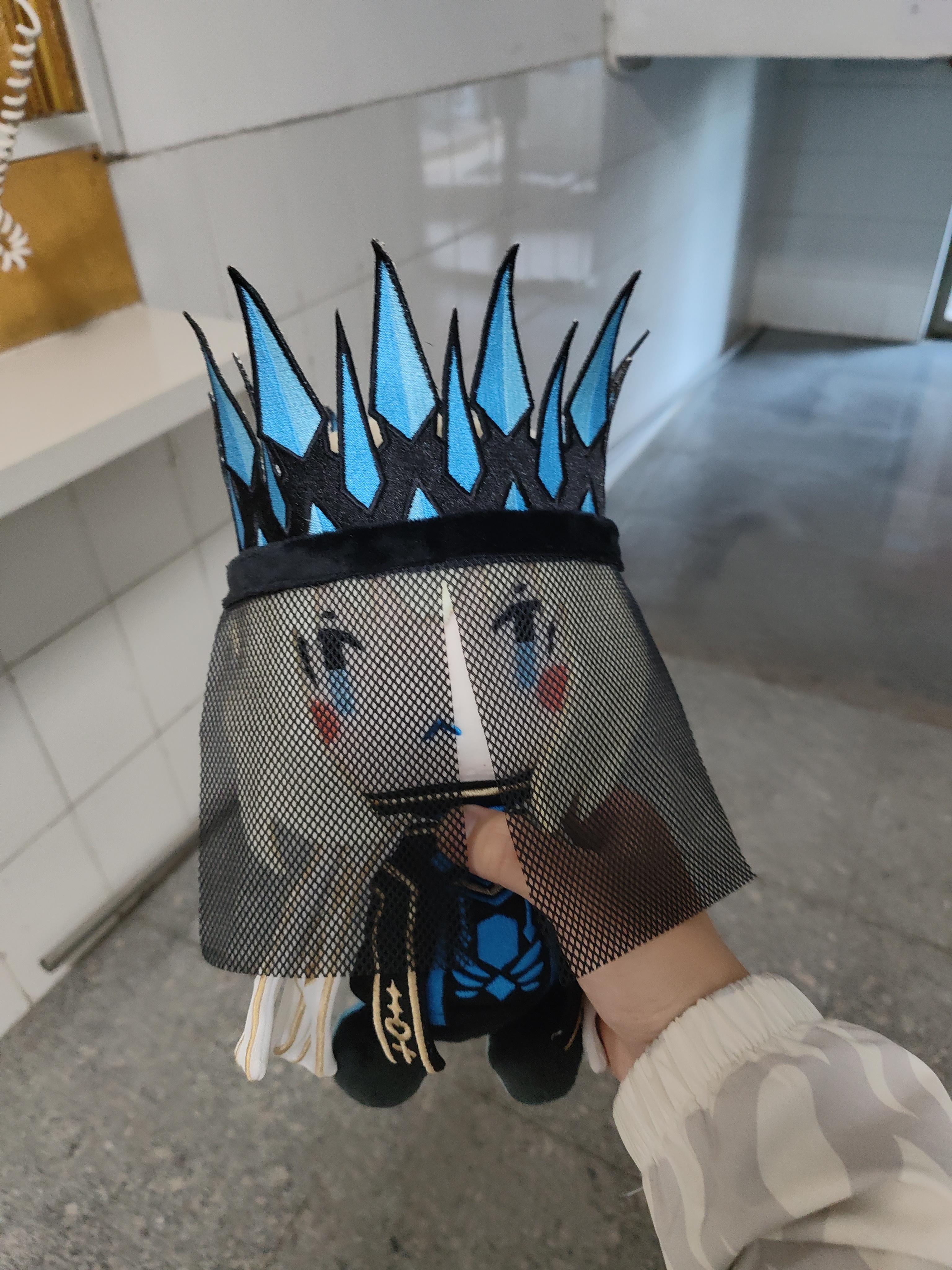 【拔丝火锅社】FATE摩根FGO冬之女王灵衣同人挂包棉花娃娃玩偶cos-Taobao