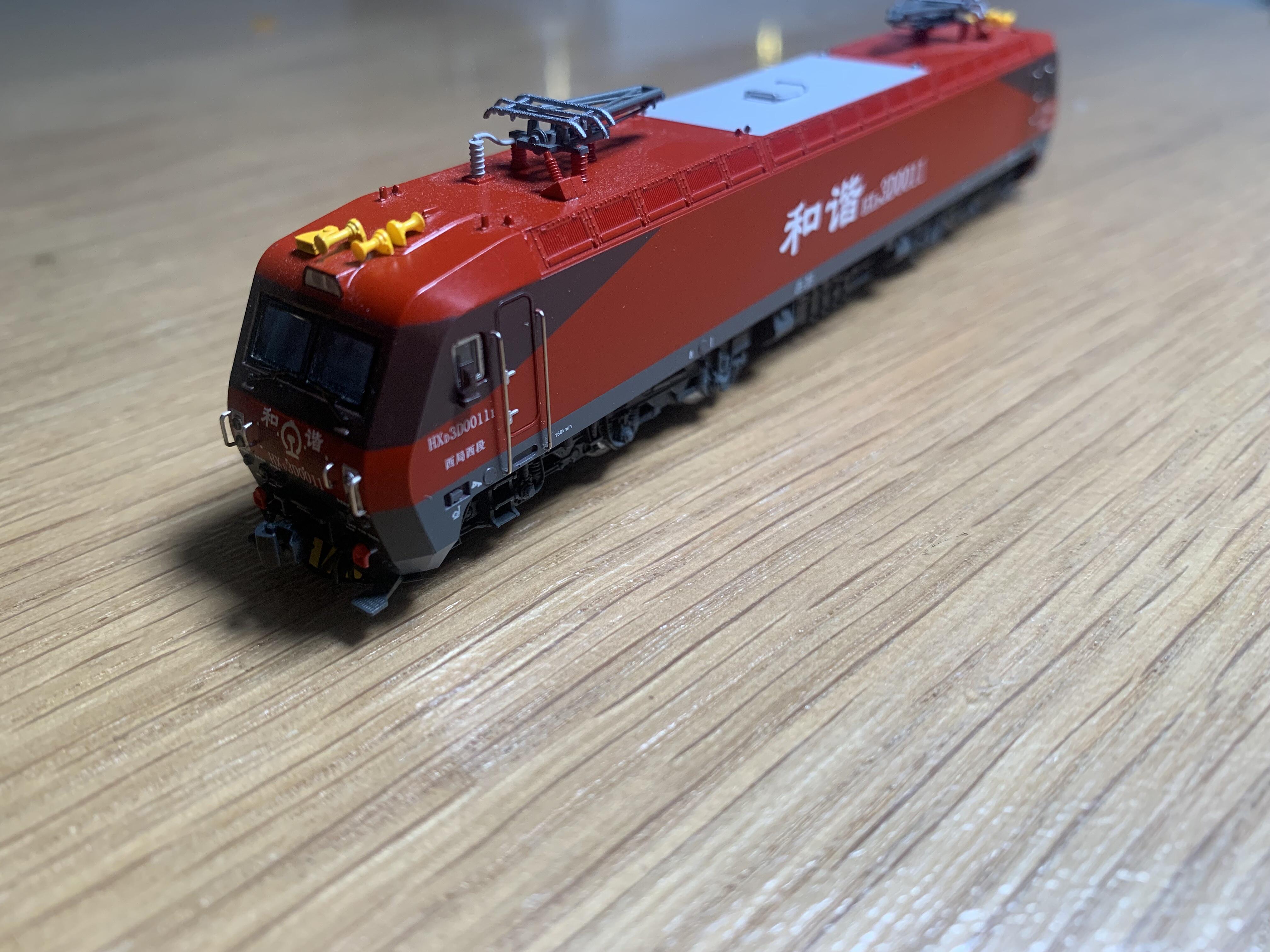 CM长鸣N1/160比例火车模型客运/货运 HXD和谐电系列电力机车 现货-Taobao