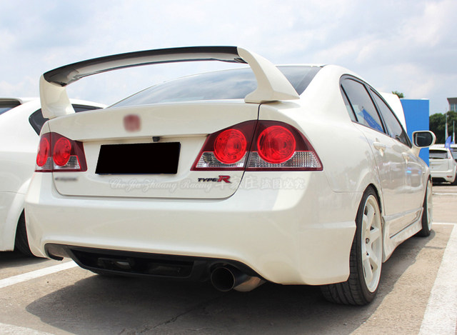 Suitable for Honda Civic Siming modified FD2 TYPE-R model rear bumper ...