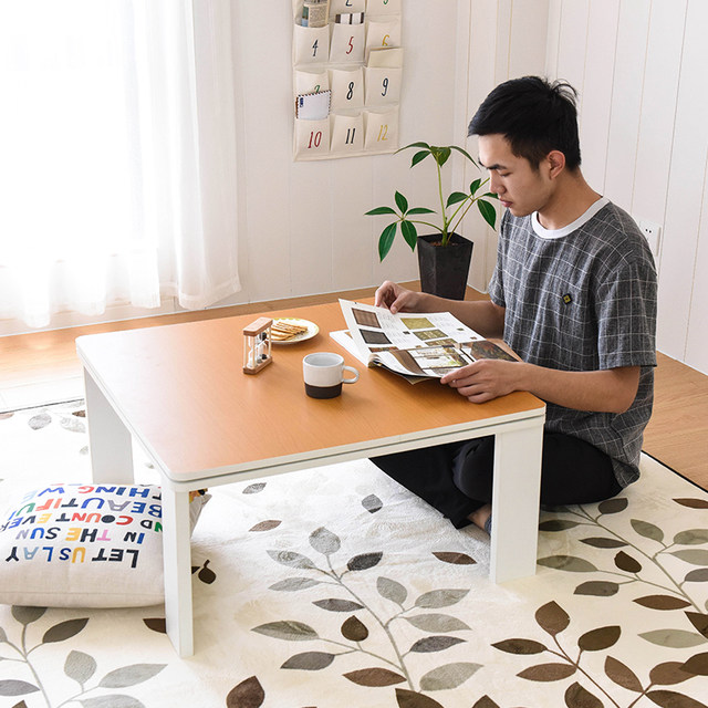 Japanese folding storage heating table kotatsu Japanese room tatami ...