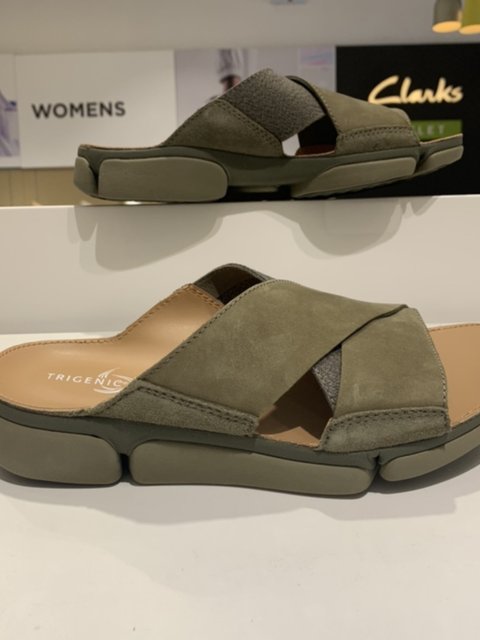 Clarks men's shoes genuine leather casual super light three-petal ...
