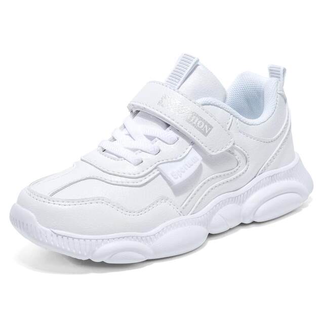 ABCkids children's white shoes, girls' sports shoes, boys' leather ...