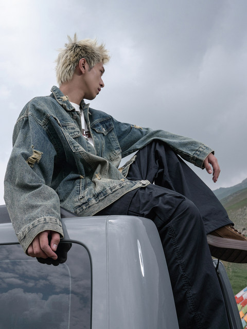 GOGOSOON Spring and Autumn New Denim Jacket 2025 Boys Jacket Spring ...