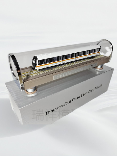 Singapore R151 Long Lumpur MRT Metro Tangshen T251 alloy train model HO ...