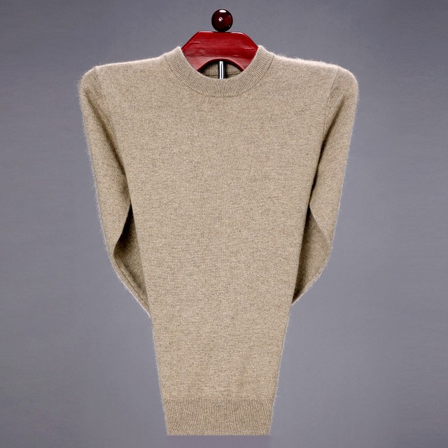 Ordos City Thin Cashmere Sweater Men's Spring and Autumn V-neck Bottom ...