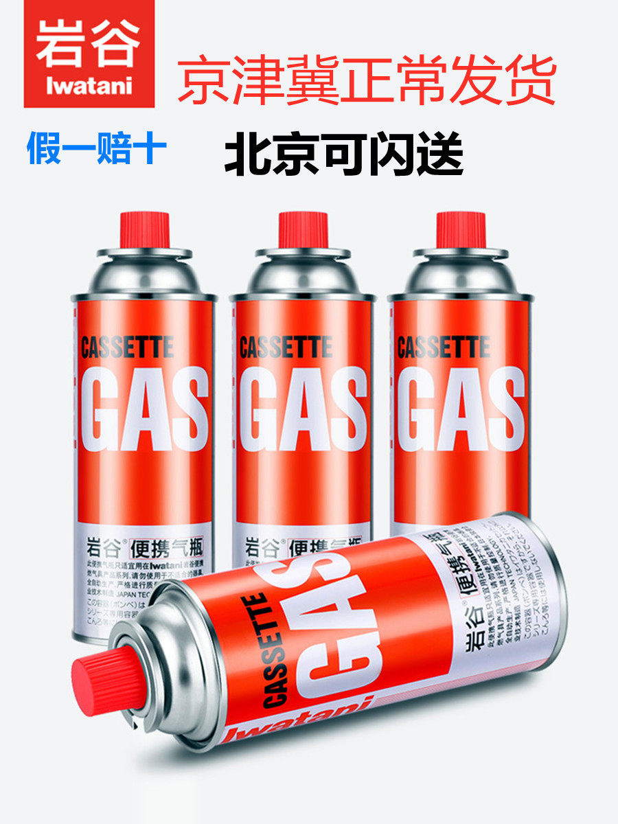 Iwatani Portable Cassette Furnace Gas Tank | Outdoor Butane Gas Cylinder