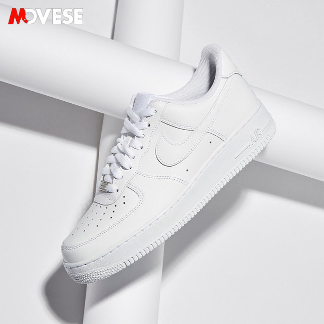 Nike/Nike Air Force 1 New AF1 Pure White Air Force No. 1 Men's Low ...