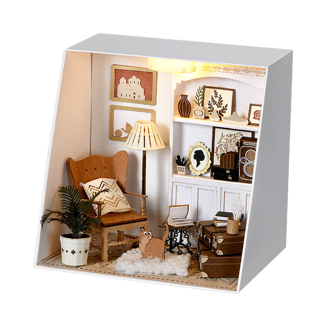 Wisdom house diy hut paper tip life puzzle three-dimensional 3D paper ...