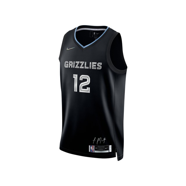 Nike-NBA official authentic Grizzlies Monte SE DRI-FIT men's jersey ...