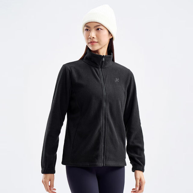 Xtep Jacket Women's 2024 Winter New Style Plush Warm Outdoor Two-piece ...