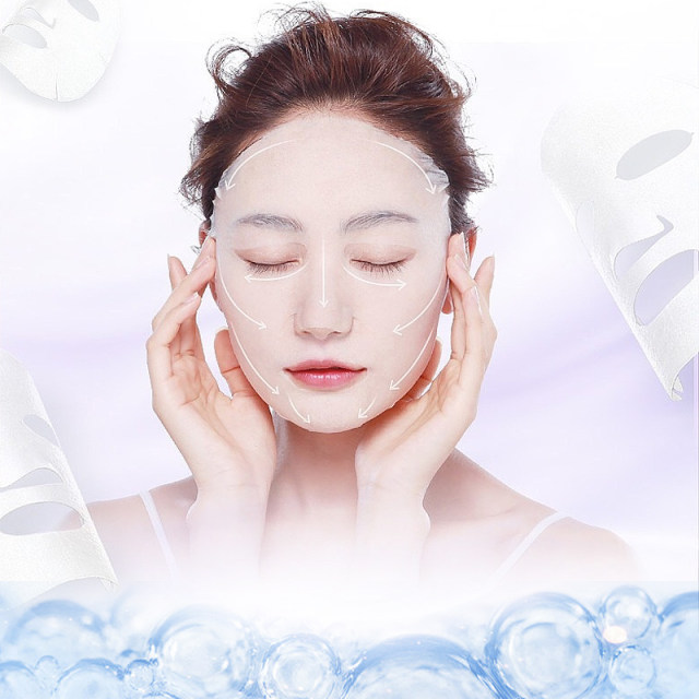 Three-point makeup hyaluronic acid mask, hydrating, staying up late ...