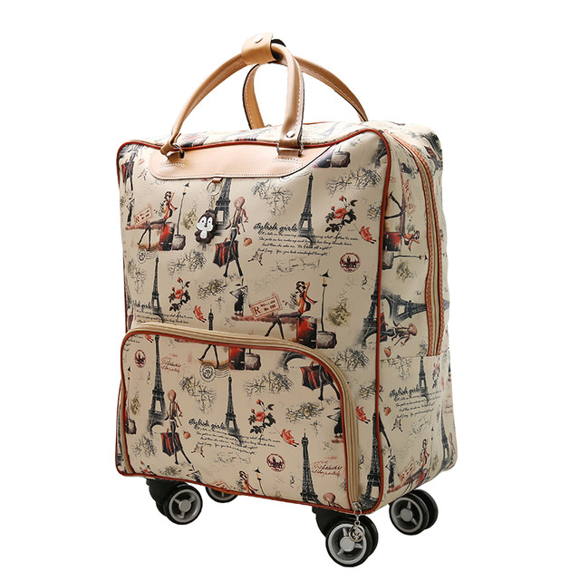 Trolley bag women's lightweight universal wheel small portable travel ...