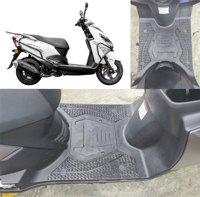 Applicable to Haojue's new motorcycle AFR125 foot pad HJ125T-27/27A waterproof silk rot step ...