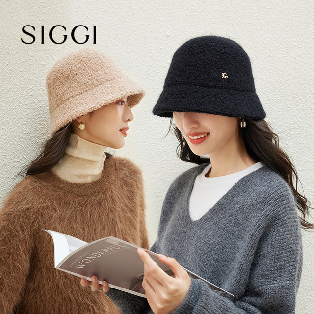 SIGGI Winter Fisherman Hat Girl Thicked Warm and Warm Classic ...