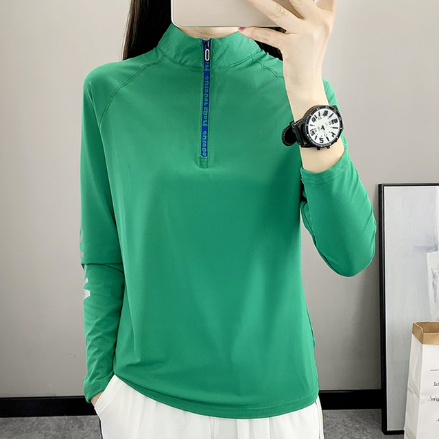 Outdoor quick-drying clothing women's long-sleeved T-shirt top sports ...