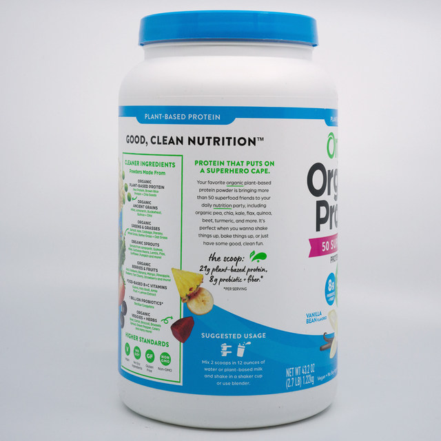 Direct mail from the United States Orgain organic adult plant protein ...