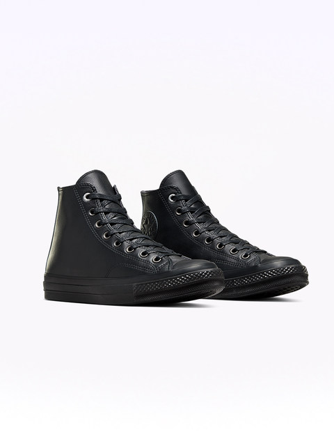 CONVERSE official Chuck 70 Back Zip Zipper High Top Casual Shoes Black ...