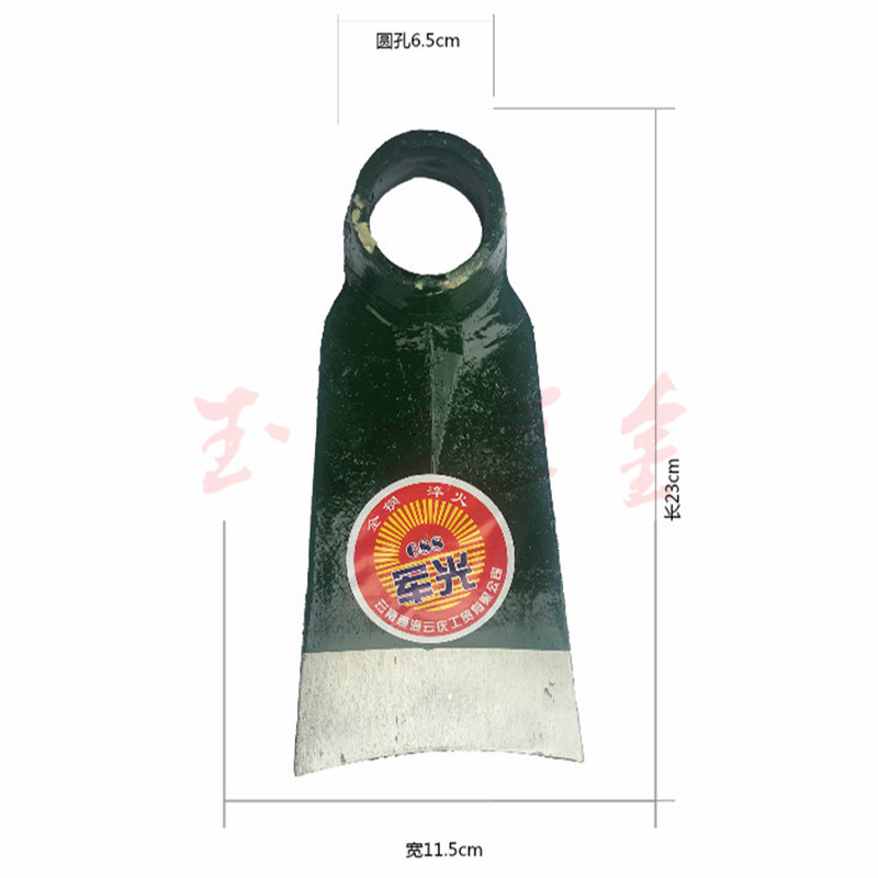 Yunnan Kunming Local Goat Brand Round Hole Steel Hoe - Farm Vegetable ...