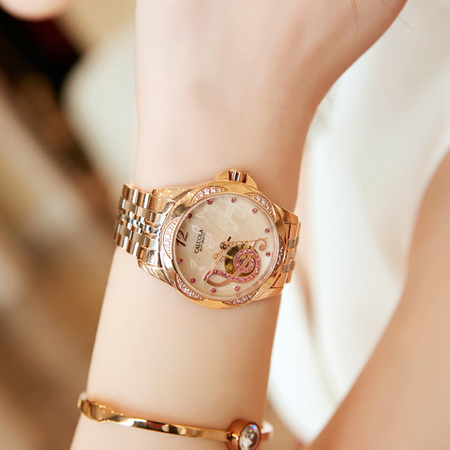 Carolina Fully Automatic Mechanical Watch Waterproof Women's Watch ...