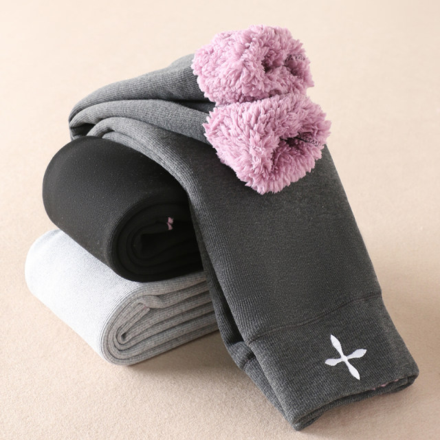 Northeast extra thick and warm cloud velvet thread leggings for women ...