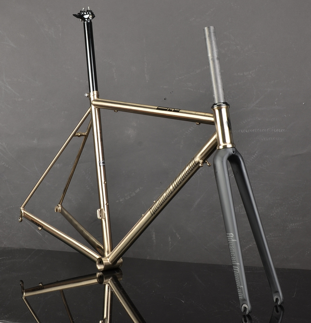 2021 AM CLR6200 Renault 520 steel frame 700C road bicycle frame steel ...