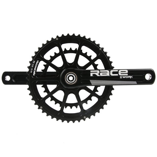 Road bike integrated hollow double tooth plate 50-34T crank 170MM ...