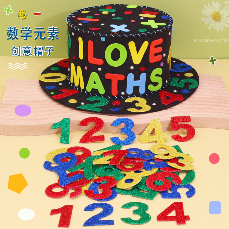 Math Elements DIY Hat Making Kit - Creative Headwear for Kids