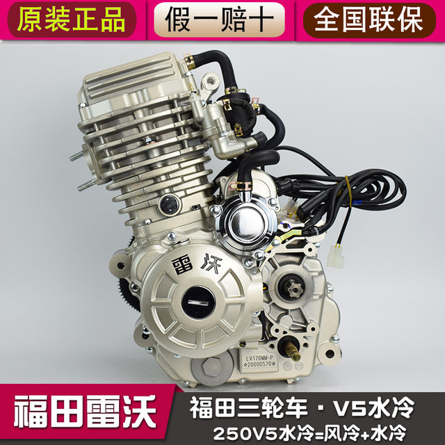 Futian five-star Lovol 300 water-cooled 150 head 175200 tricycle motorcycle 250cc engine assembly