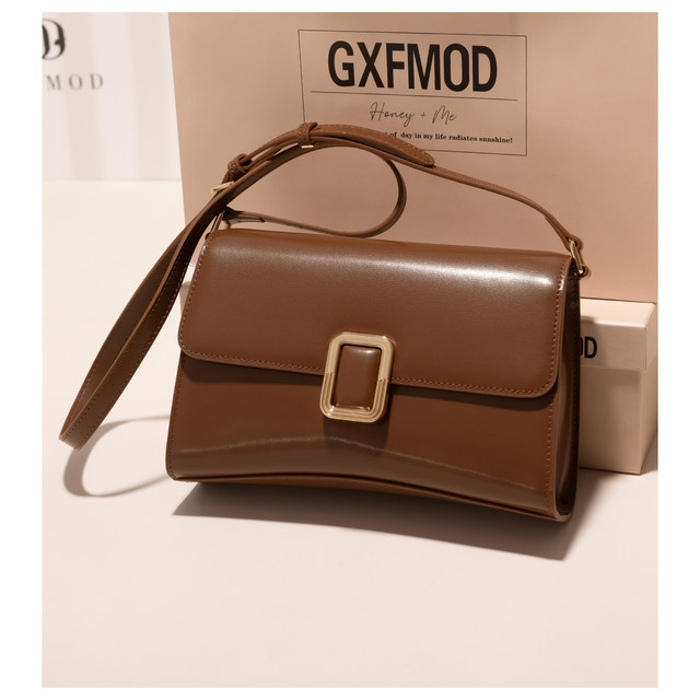 GXFMOD design French cowhide underarms pocket package female 2024 ...