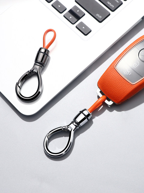 Men's Car Key Chain Pendant Metal Simple Key Chain Waist Hanging Buckle ...