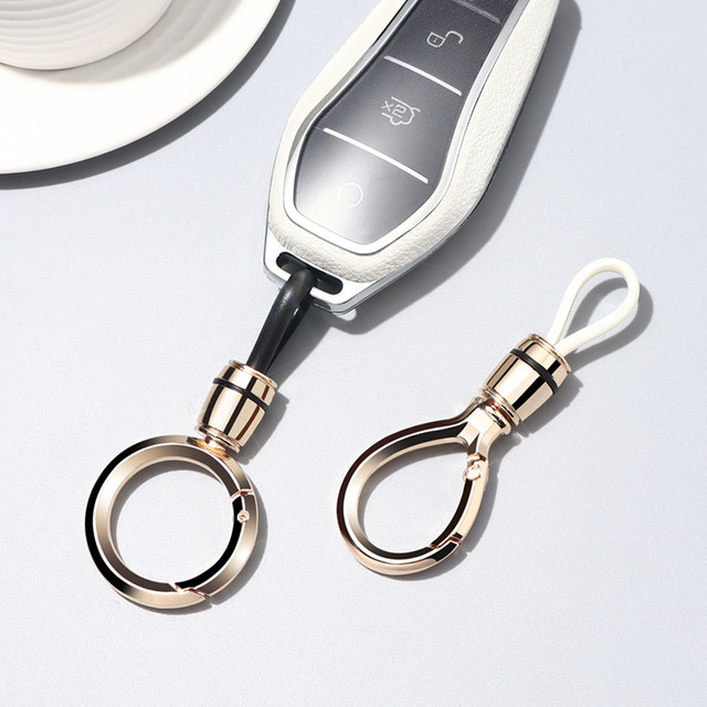 Men's Car Key Chain Pendant Metal Simple Key Chain Waist Hanging Buckle ...