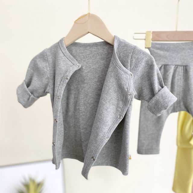 Small baby clothes spring and autumn pure cotton male and female baby ...