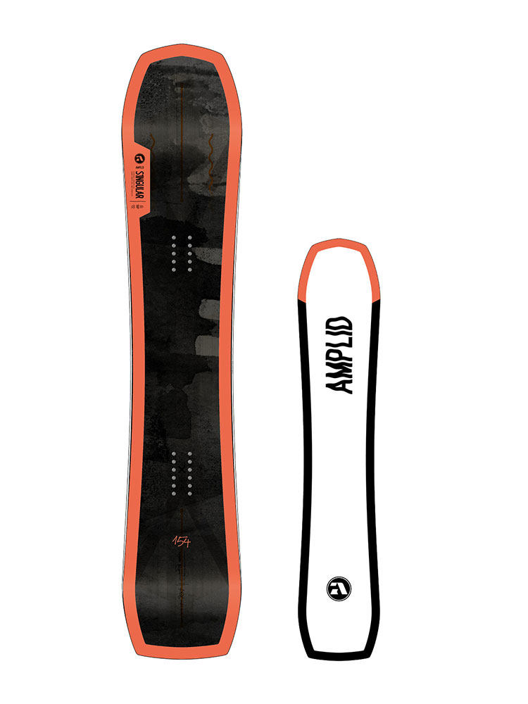 Amplid Singular Ski - Ski All-Terrain avec Placage Sculpté