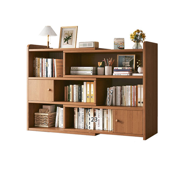 Bookshelf desktop storage multi-layer small study table storage rack ...