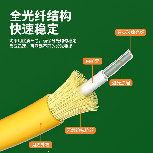 Telecom grade FBT optical splitter 1 point 2 optical fiber splitter ...