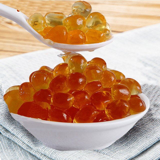 Black sugar -flavored konjac crystal ball 500g free boiled crisp wave ...