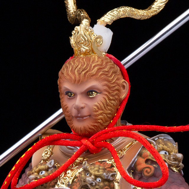 Monkey King Monkey King Fighting the Battle of the Buddha White Marbled ...