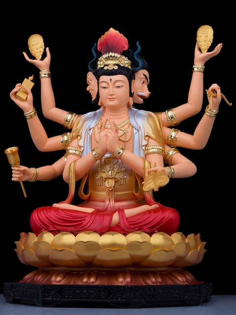 Doumu Xingjun statue resin white marble painted Doumu Xingjun Doumu ...