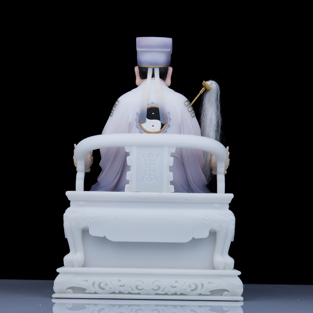 White marble Lv Dongbin statue for home use Chunyang ancestor Chunyang ...