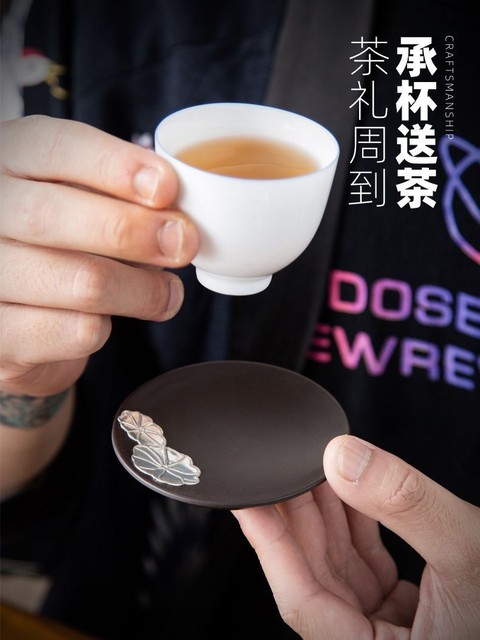 Bakelite tea coaster, anti-scalding tea coaster, office insulation pad ...